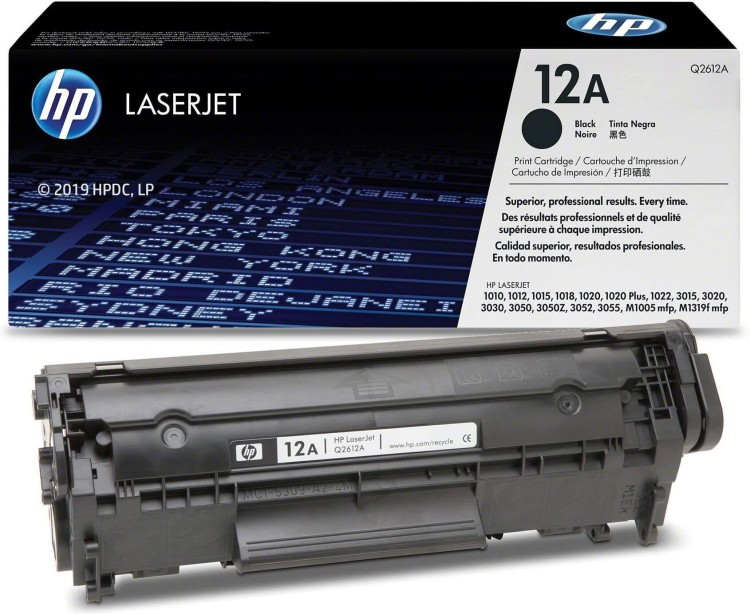 Купить Q2612A (12A) оригинальный картридж HP для принтера HP LaserJet ...