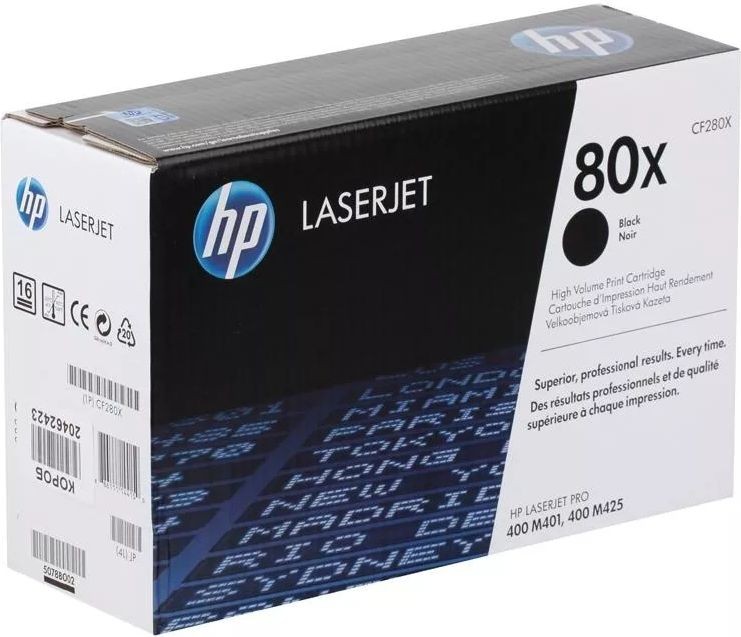 Купить CF280X (80X) оригинальный картридж HP для принтера HP LaserJet ...